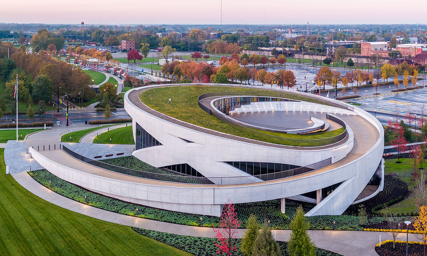 Raumtragwerk: National Veterans Memorial and Museum in Columbus, Ohio