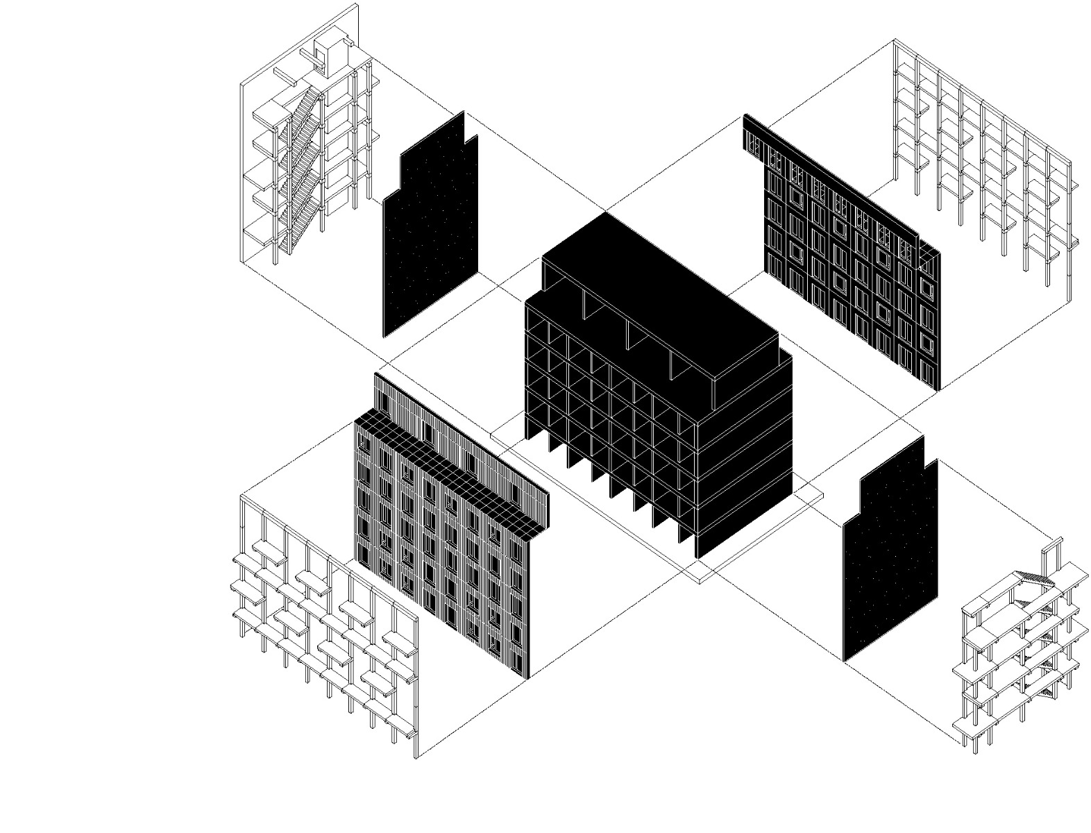 Nachverdichtung eines Berliner Blocks
