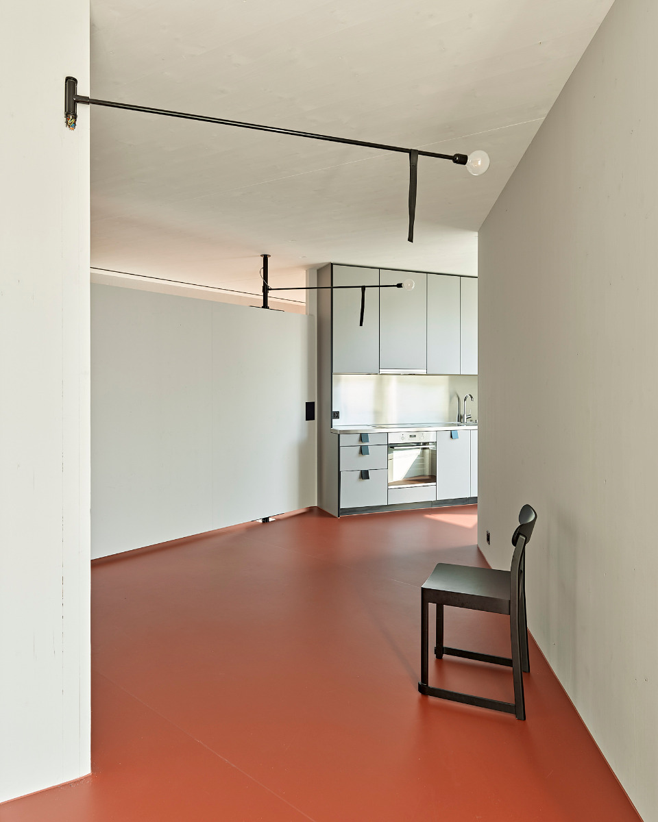 Wohnhaus in Zürich von Edelaar Mosayebi Inderbitzin