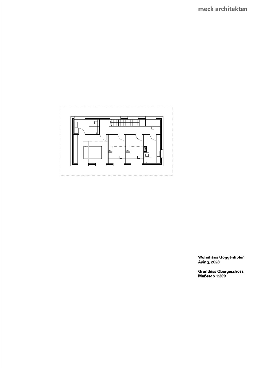 Wohnhaus bei München von Meck Architekten
