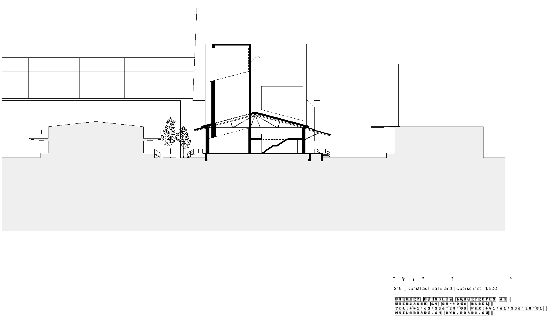 Kunsthaus Baselland by Buchner Bründler Architekten