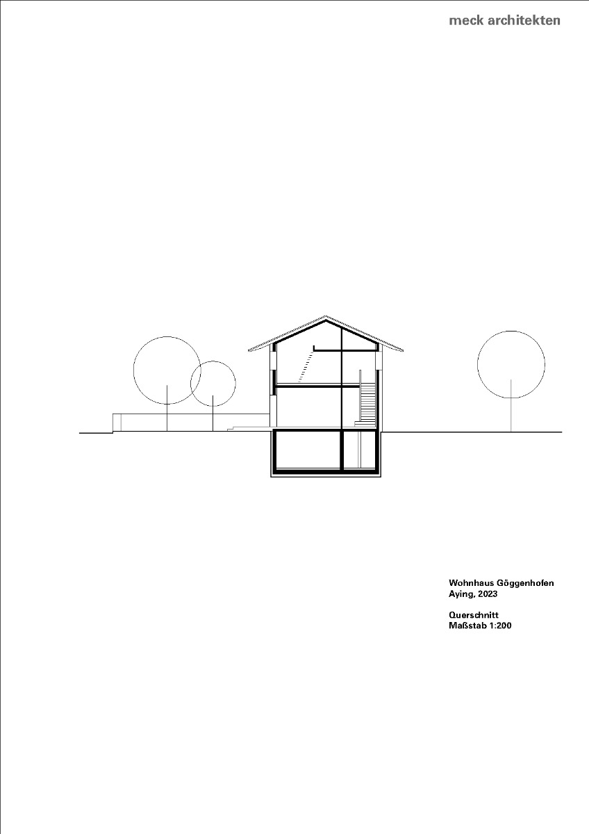 Wohnhaus bei München von Meck Architekten