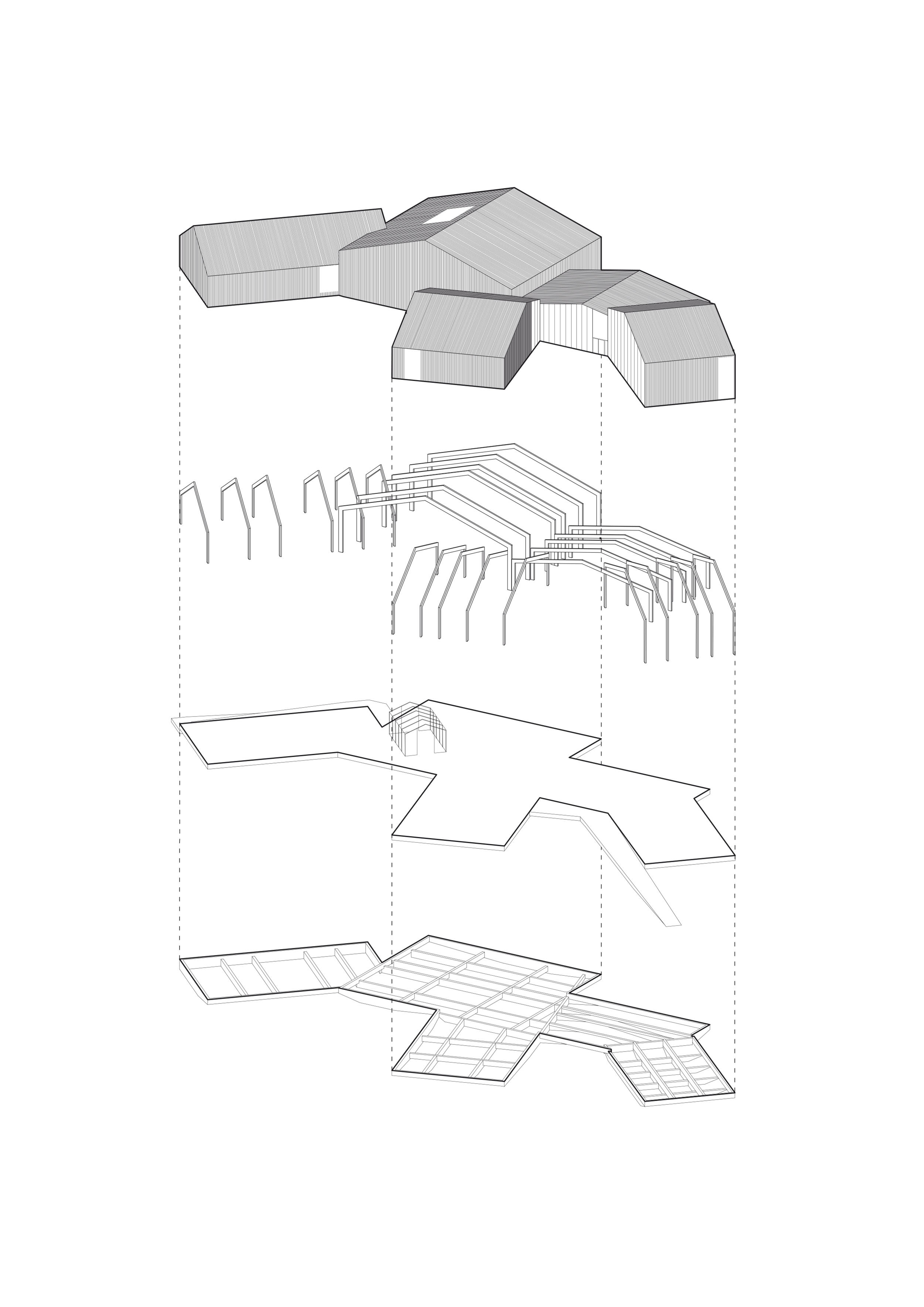 Interlocking volumes: Poissy Galore Museum and viewing tower