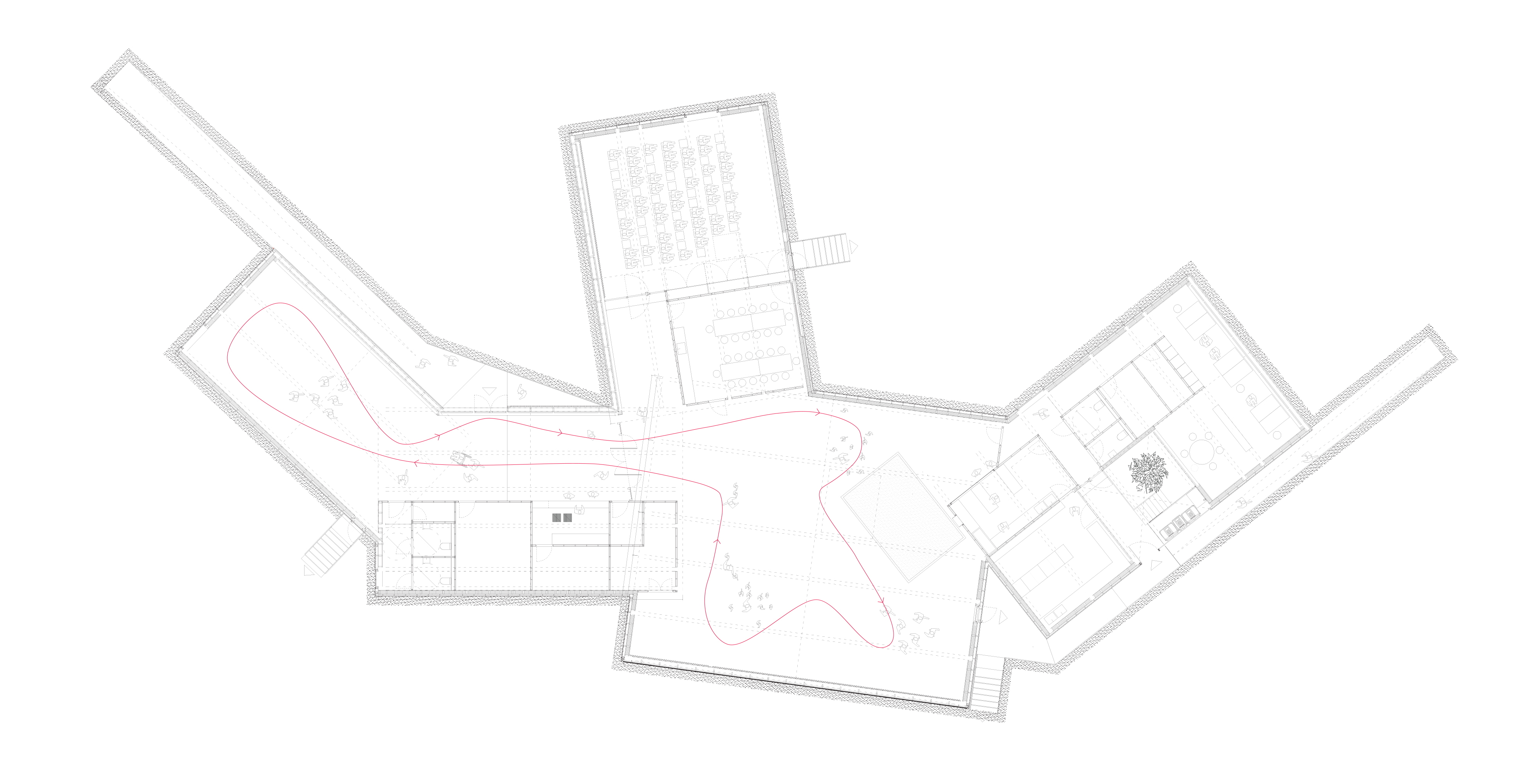 Interlocking volumes: Poissy Galore Museum and viewing tower