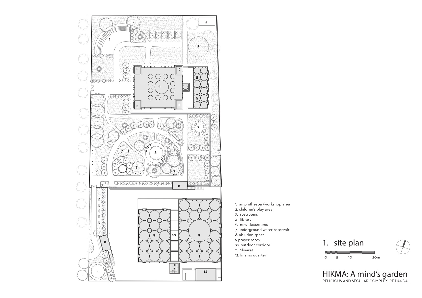 Neue Tandempartner: Hikma Religious Secular Complex von Atelier Masomi ...