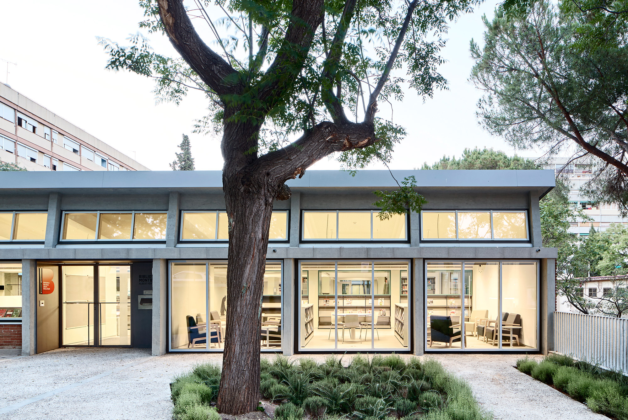 Nordic Light on the Mediterranean: Library Conversion in Barcelona