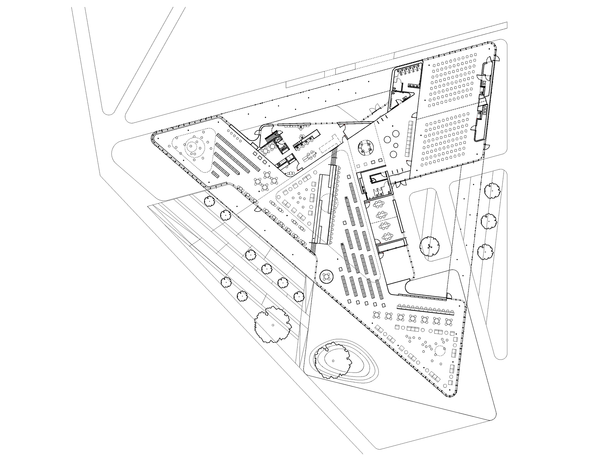 A Protective Glass Façade: Springdale Library by RDHA